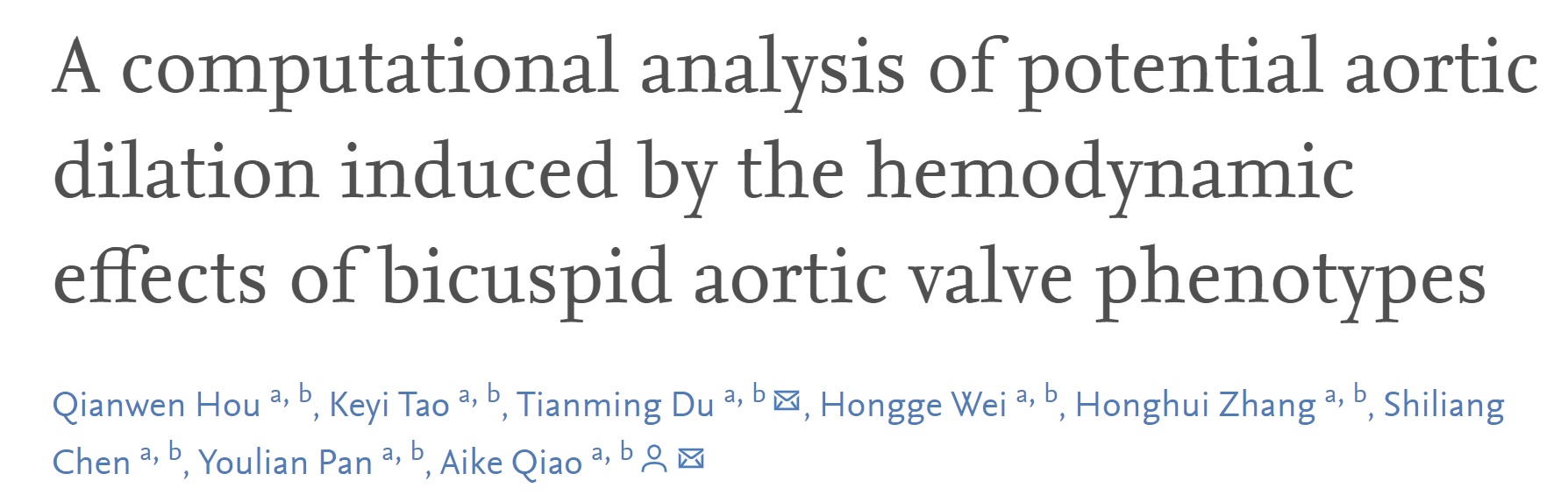 A computational analysis of potential aortic dilation induced by the ... A computational analysis of potential aortic dilation induced by the ...